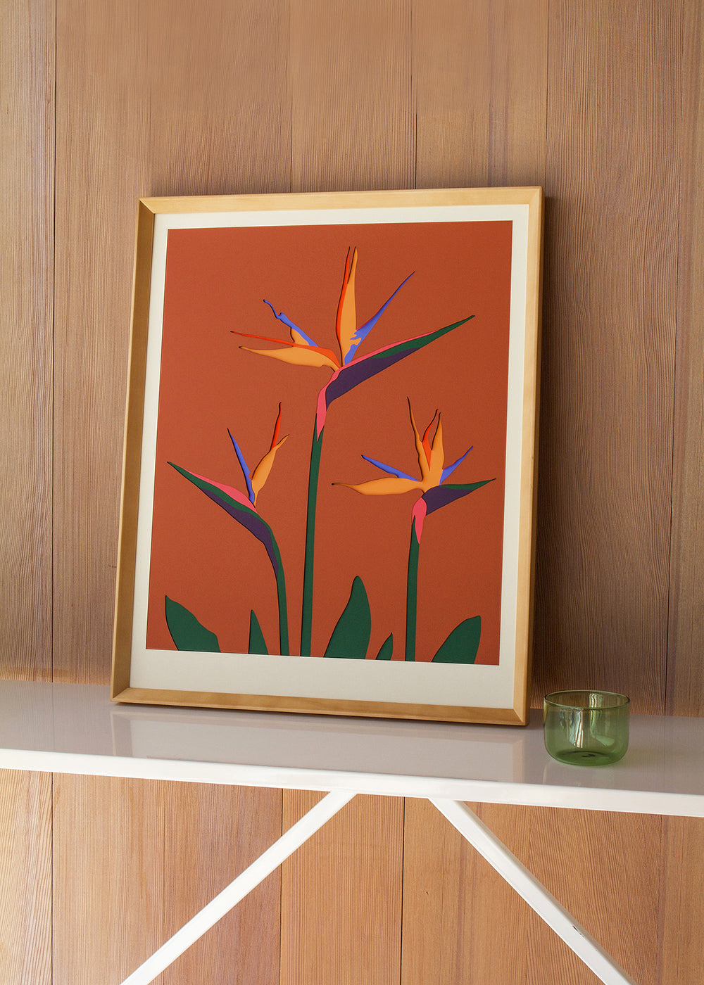 rust bird of paradise – Molly M Designs