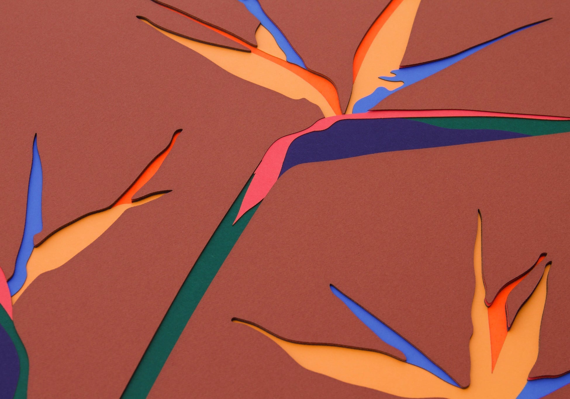 rust bird of paradise – Molly M Designs