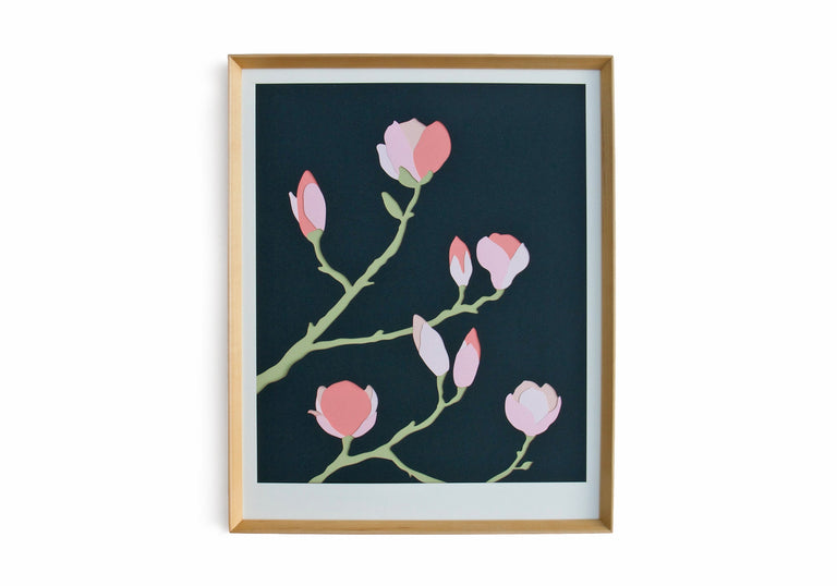 forest magnolia blossoms – Molly M Designs